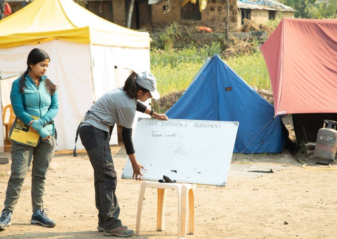 Here’s Why Mrinal shifted from being a Fashion Designer to a Trek Leader