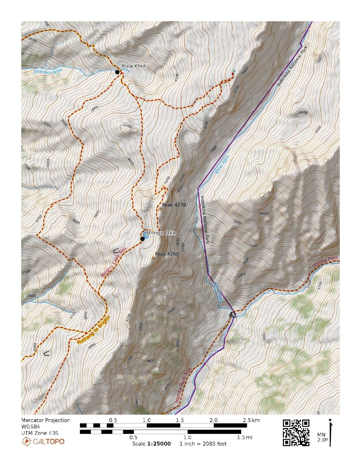 Navigation Techniques for Trekkers
