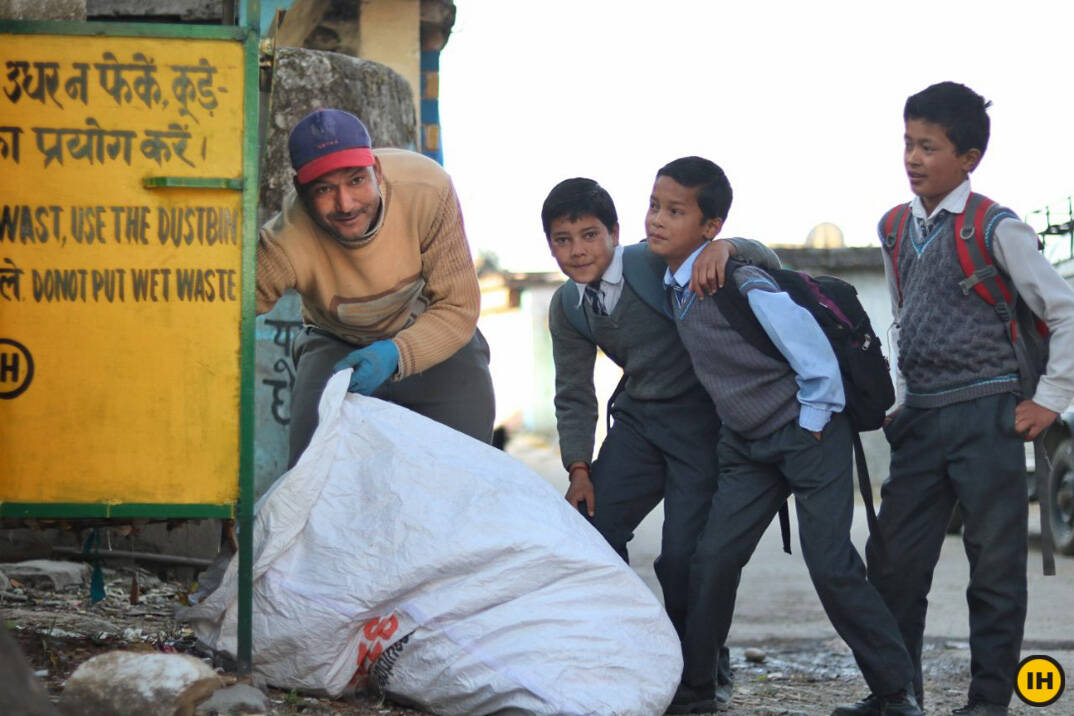 How Dharamji, A Local Hero, Keeps The Lohajung Village Clean