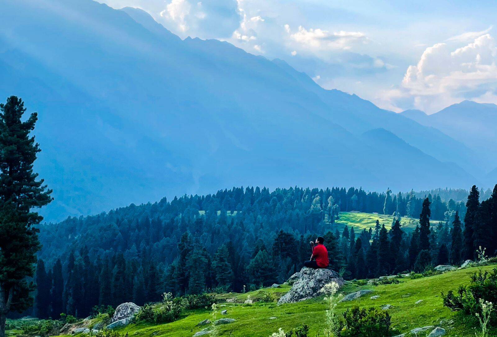 Our first team starts trekking to the stunning Tulian Lake in Jammu and ...