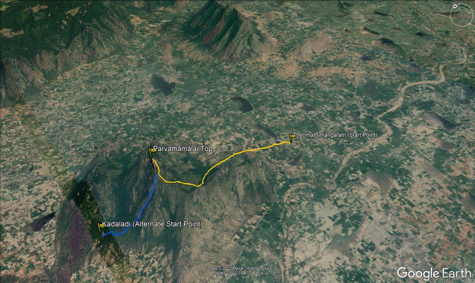 Parvathamalai Trek